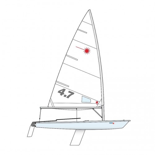 Laser 4.7 Race XD, Composite Upper Mast